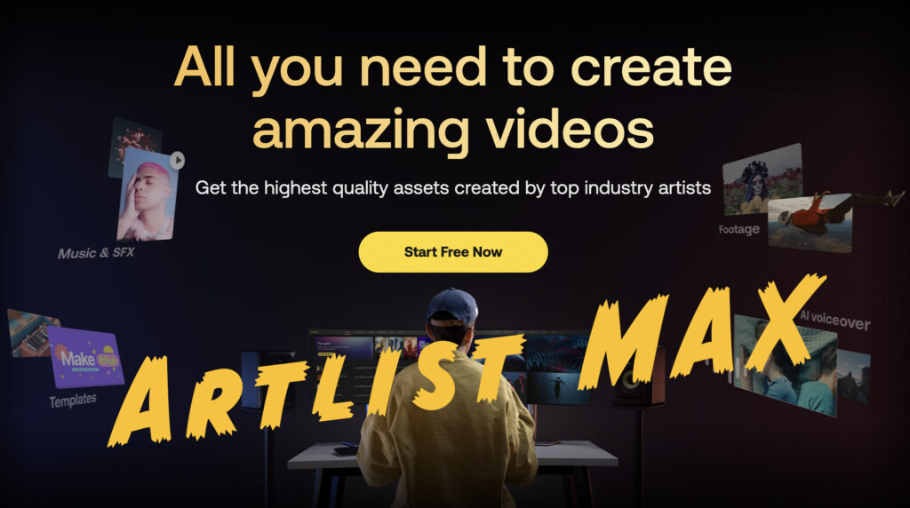 Artlist MAXの凄さを解説！センス抜群の音楽 映像素材 AIナレーション テンプレまで制覇！ | VIIDEOX